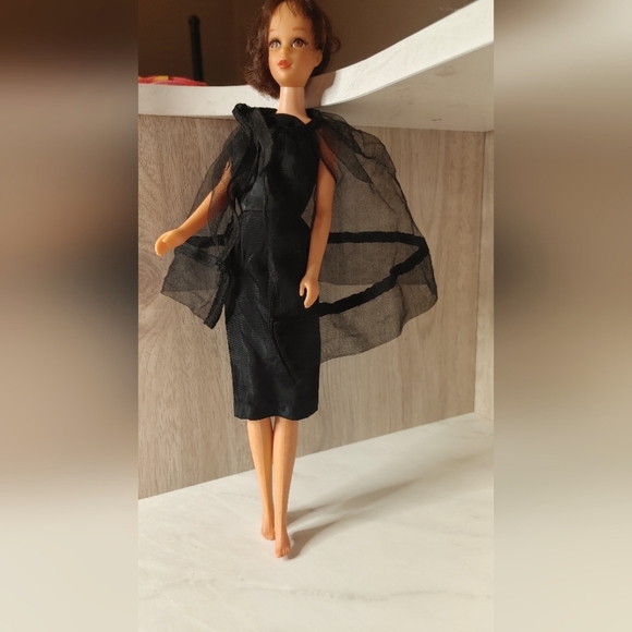 Toys | Barbie Black Magic Sheath Dress And Cape 196465 169 | Poshmark
